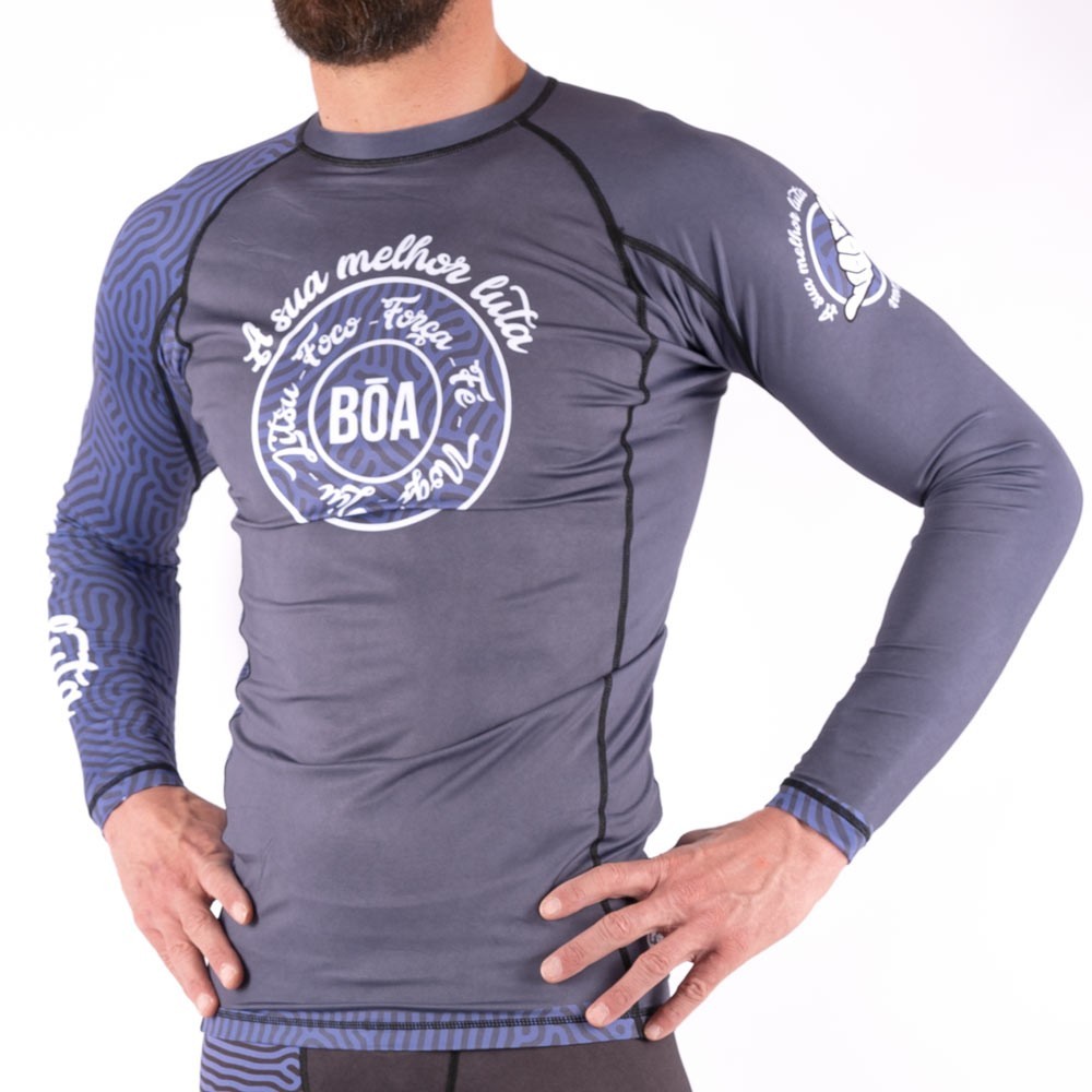 Rashguard homme de Grappling A sua melhor luta | Bōa Fightwear