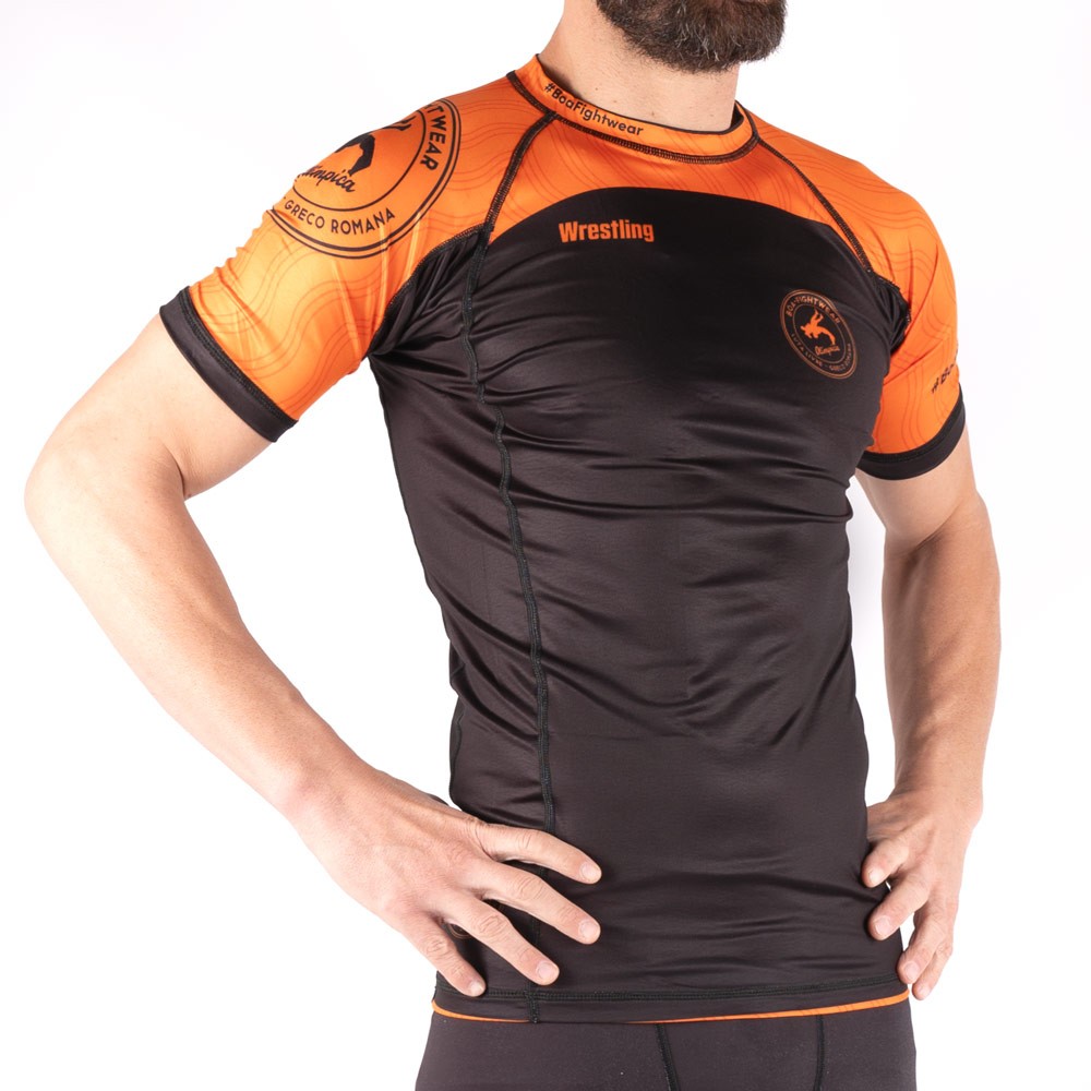 Rashguard for wrestling grade color - Olímpica | Bōa Fightwear