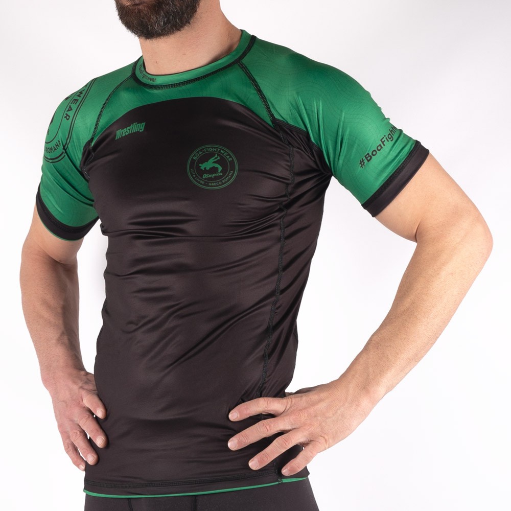 Rashguard for wrestling grade color - Olímpica | Bōa Fightwear