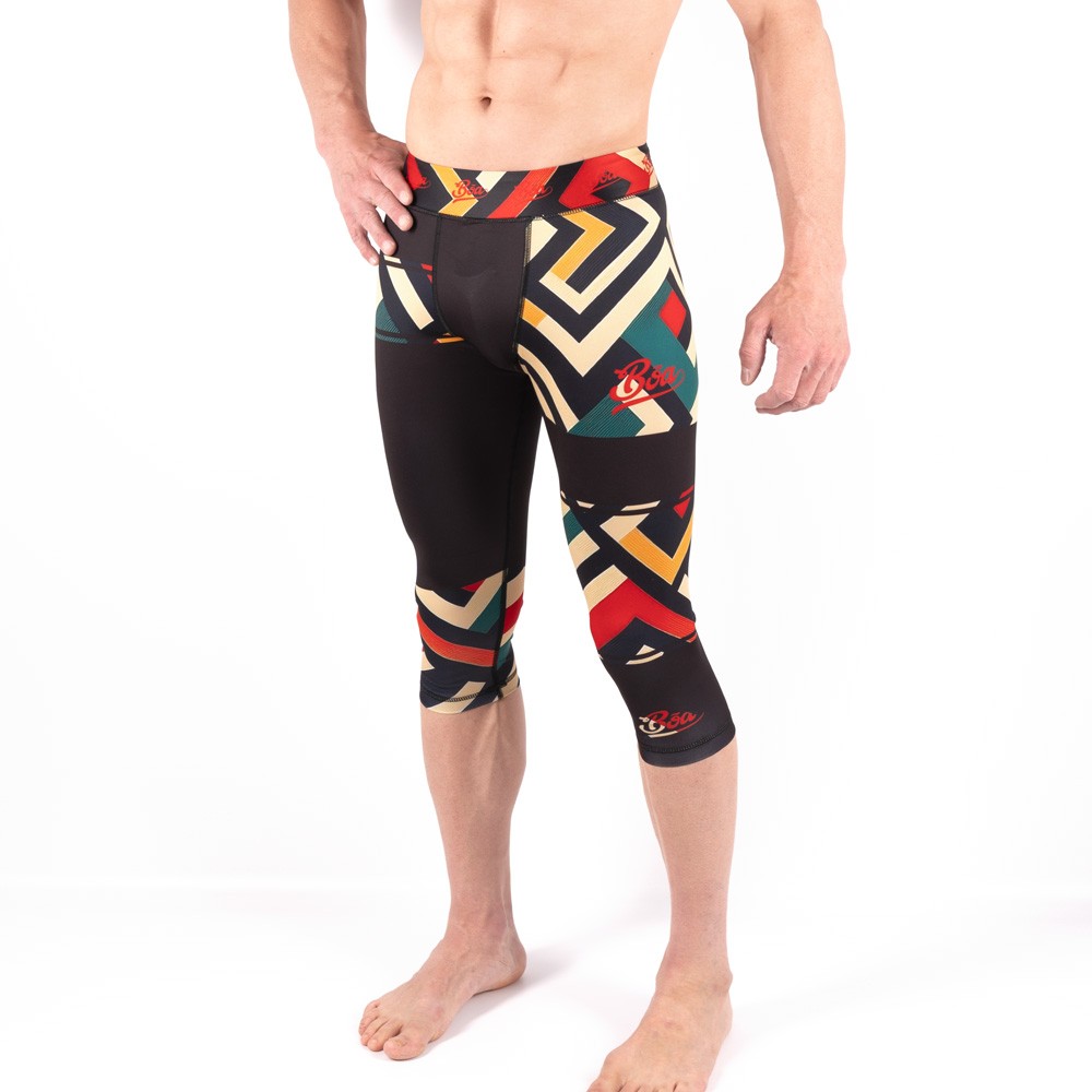 Spats 3/4 de Grappling Jiu-jitsu - Mandinga | Bōa Fightwear